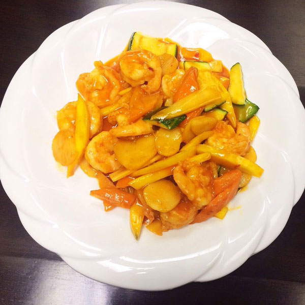 Spicy Mango Prawn - Asia Grill